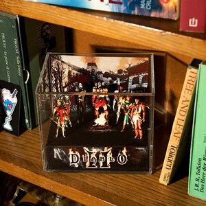 Diablo 2 Cube Diorama - 3D Videogame -- Resurrected - Gift for Gamer ...