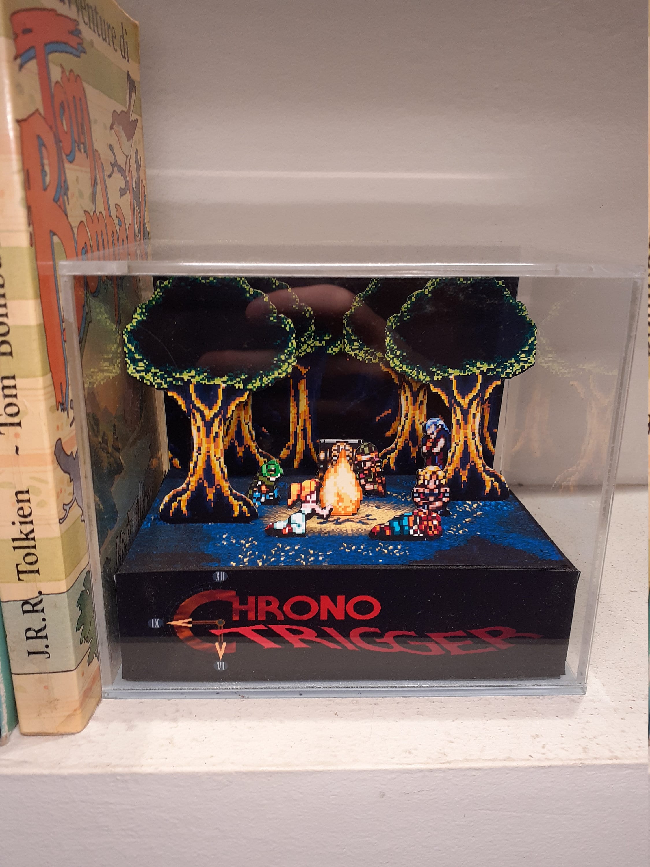 Chrono Trigger Cube Diorama 3D Videogame Gift for Gamer | Etsy
