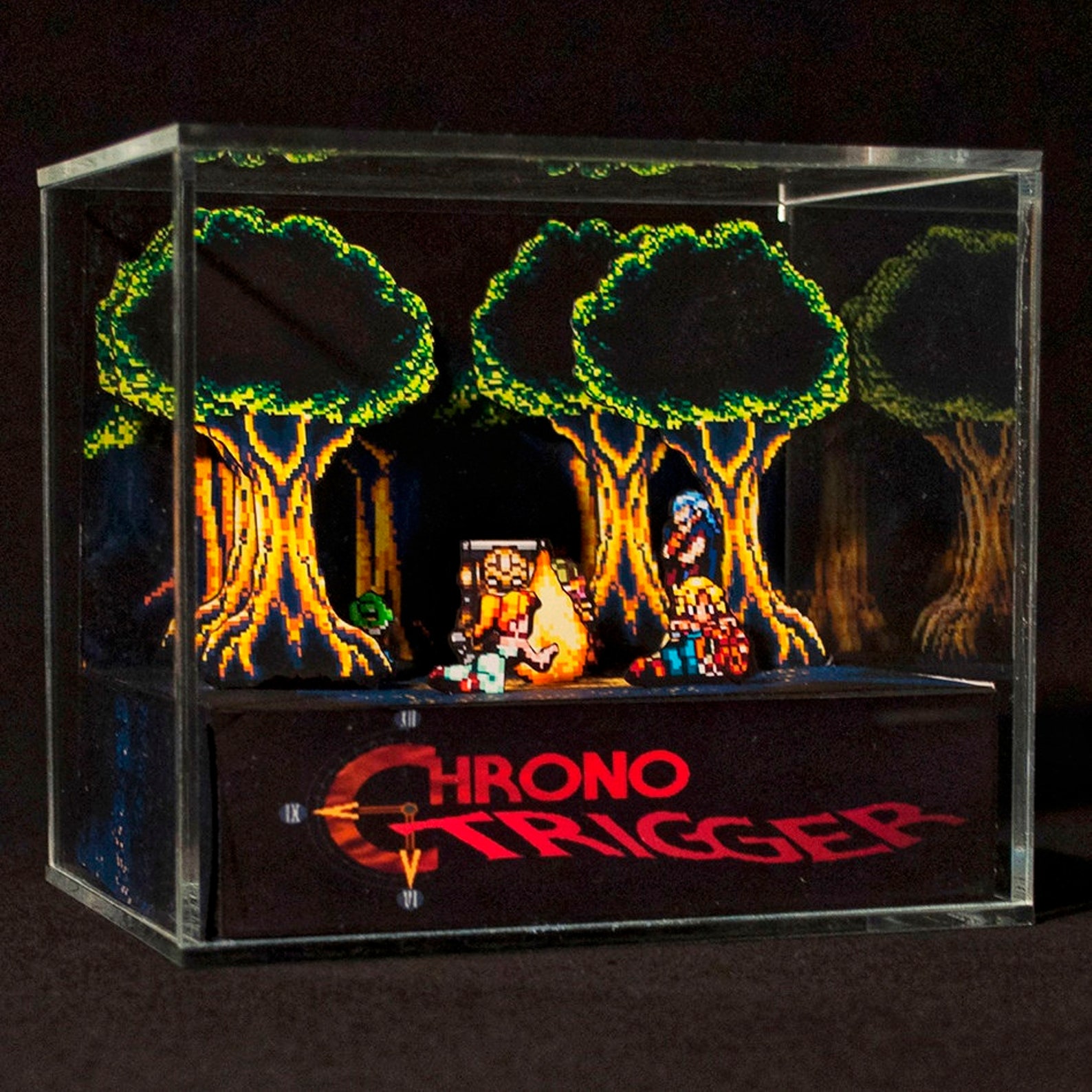 Chrono Trigger Cube Diorama 3D Videogame Gift for Gamer - Etsy