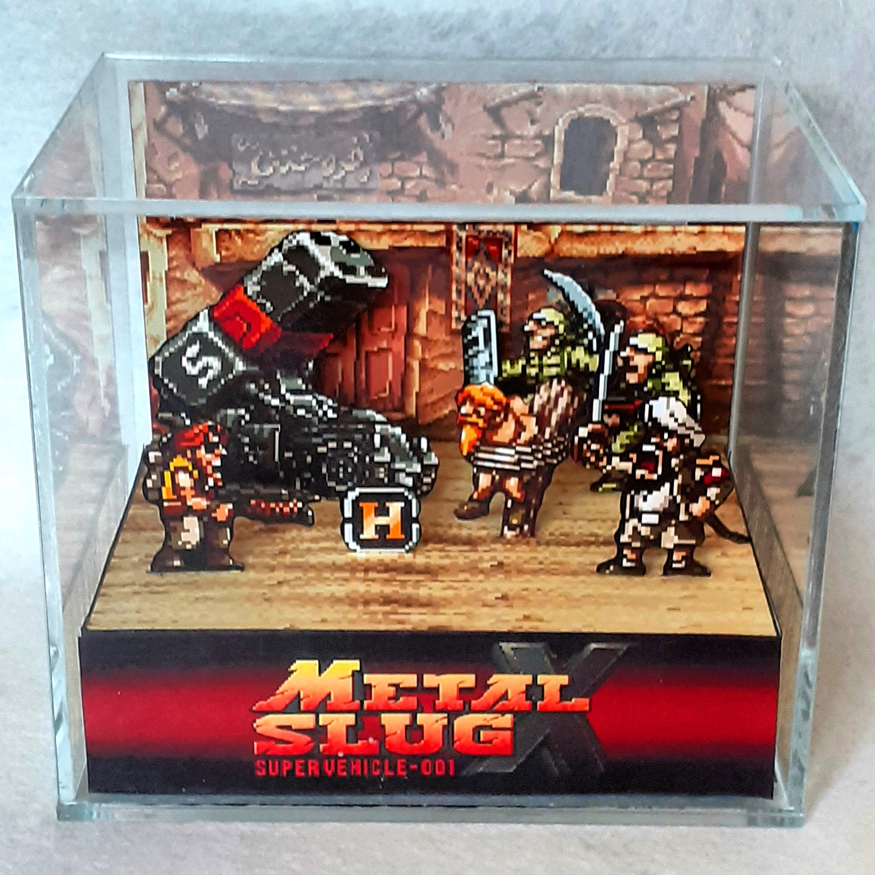 Metal Slug X Cube Diorama 3D Videogame Gift for Gamer | Etsy