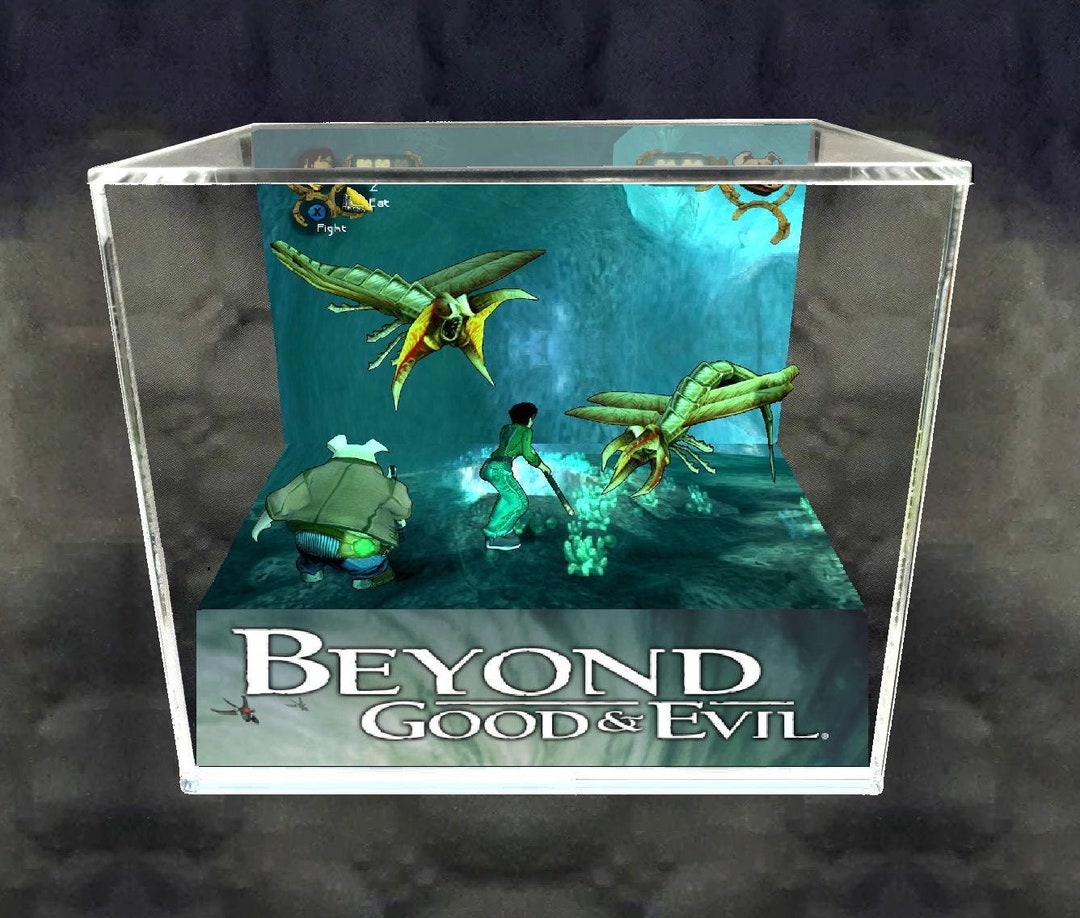 Beyond Good and Evil Cube Diorama -3D Videogame - Gift for Gamer ...