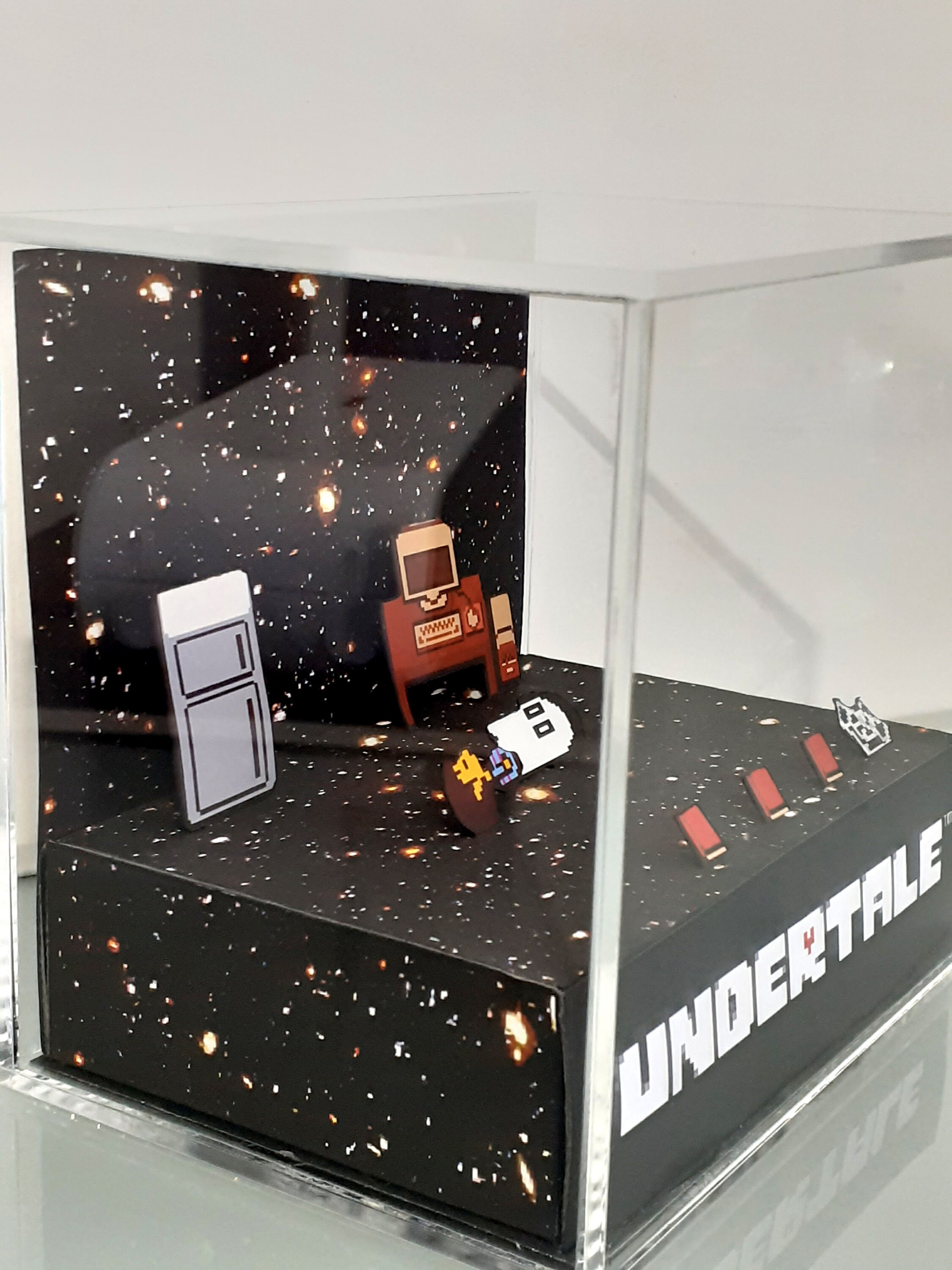 Undertale Napstablook Cube Diorama 3D Videogame Gift for - Etsy UK