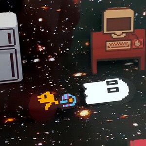 Undertale Napstablook Cube Diorama - 3D Videogame - Gift for Gamer ...