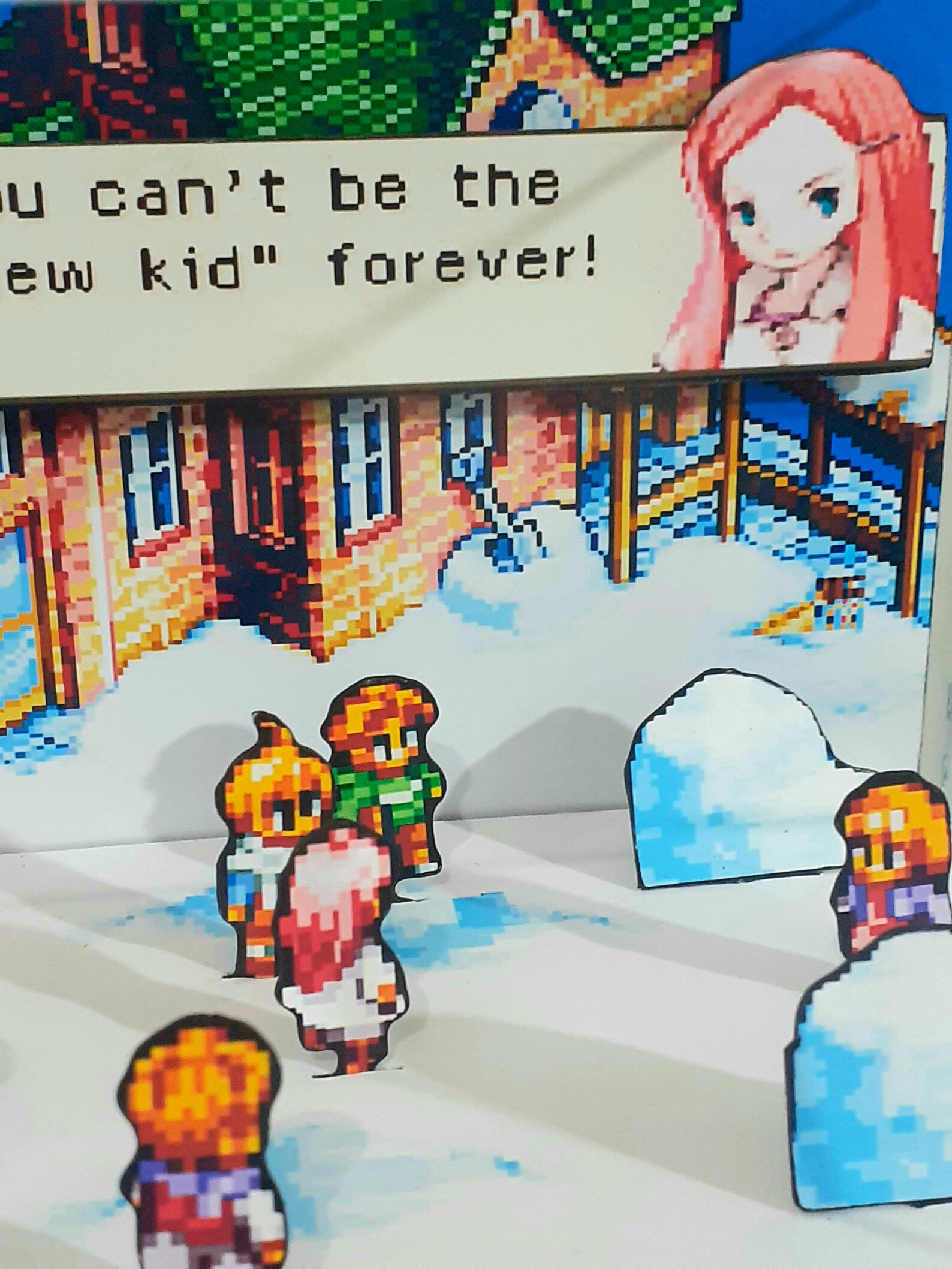 Final Fantasy Tactics Cube Diorama 3D Videogame Gift for | Etsy