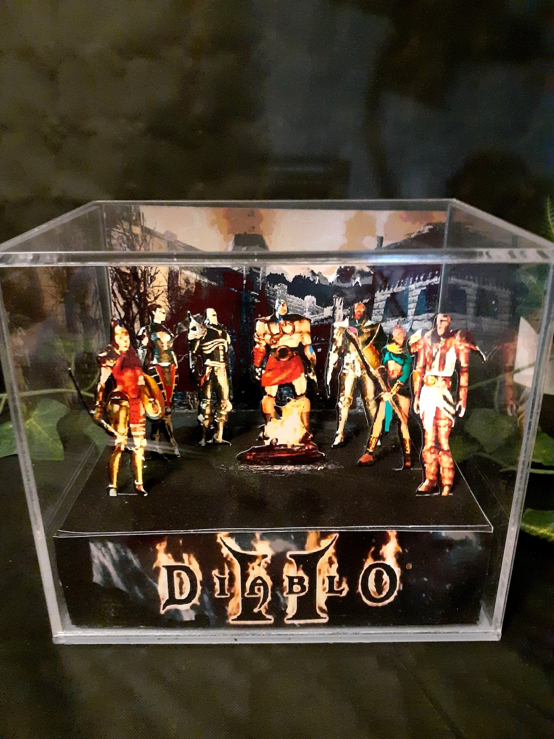 Diablo 2 Cube Diorama - 3D Videogame -- Resurrected - Gift for Gamer ...