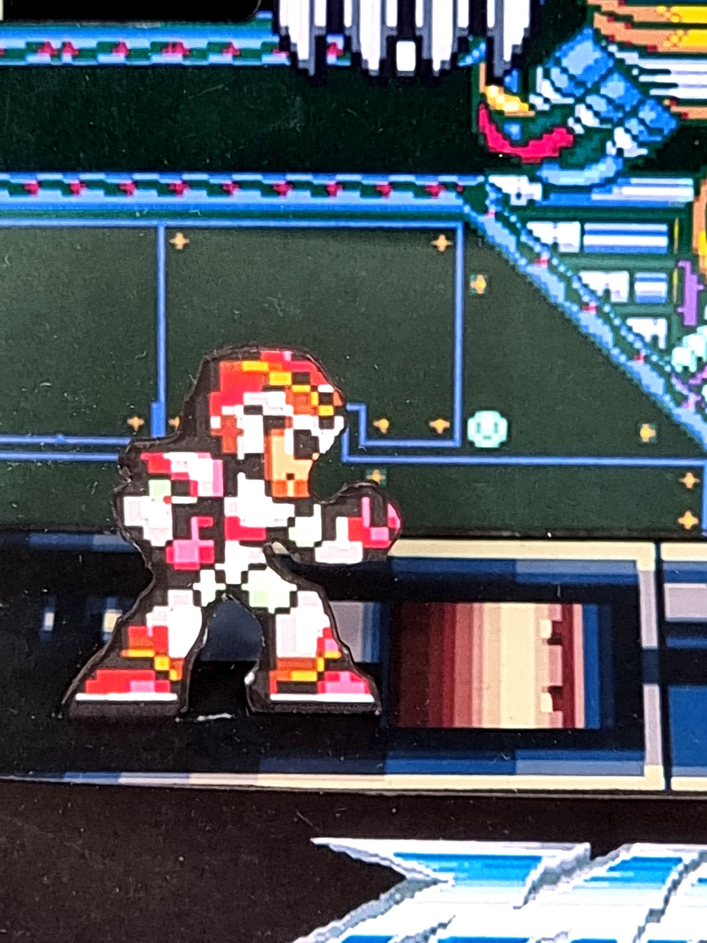 Mega Man X Cube Diorama 3D Videogame Gift for Gamer - Etsy