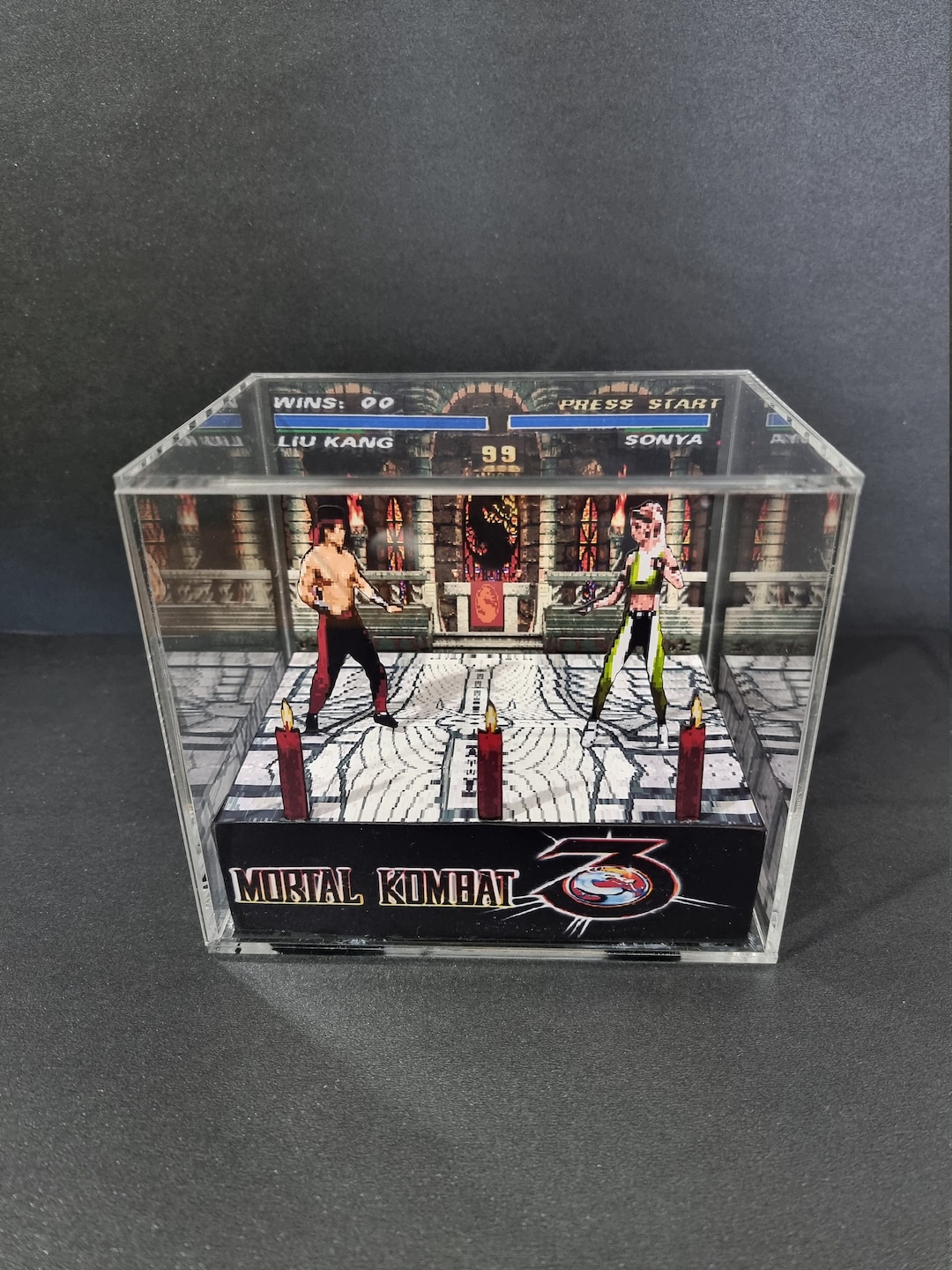 Mortal Kombat 3 Cube Diorama - Etsy