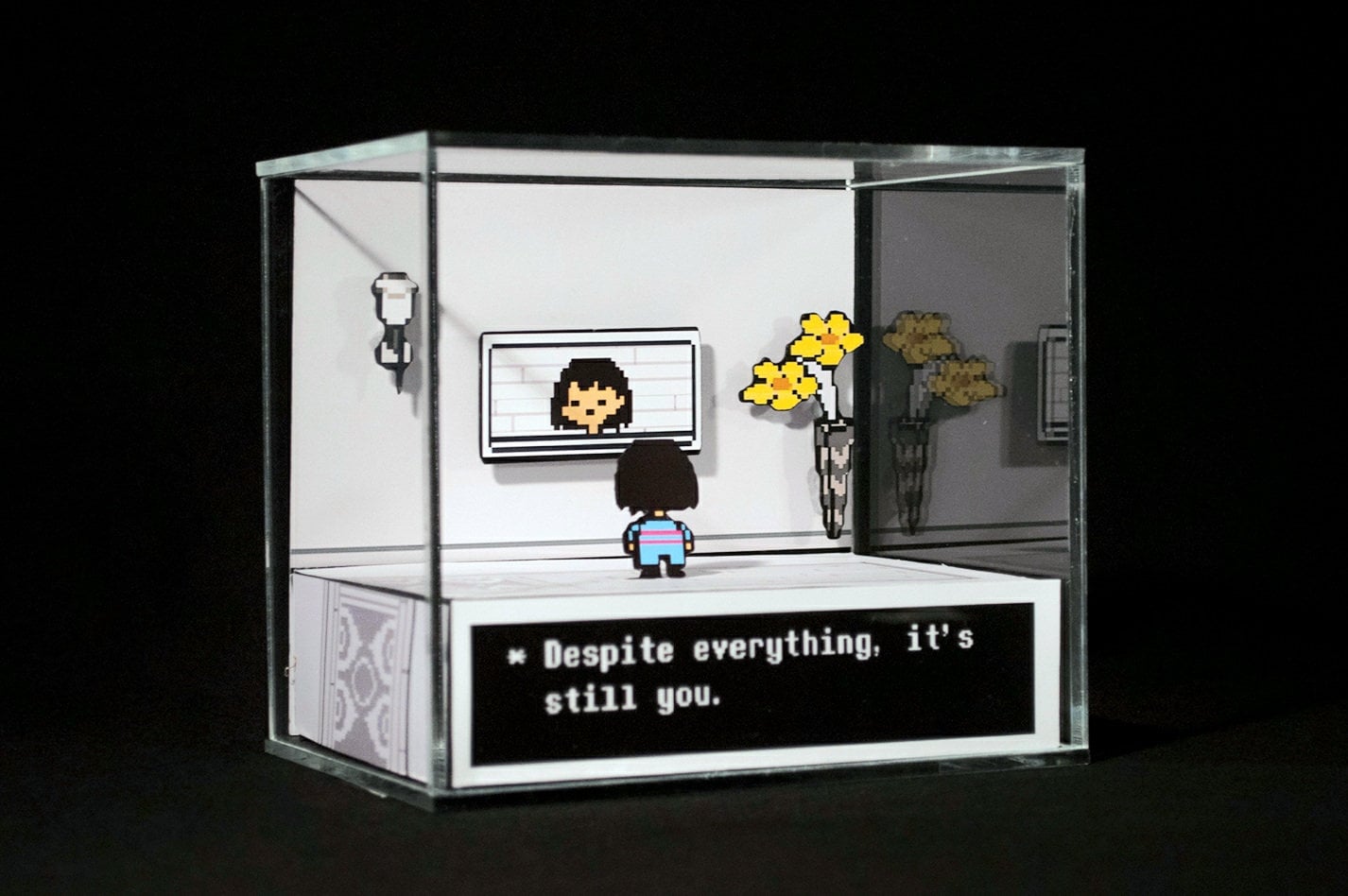 Undertale Despite Everything Cube Diorama 3D Videogame - Etsy