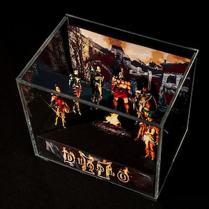 Diablo 2 Cube Diorama - 3D Videogame -- Resurrected - Gift for Gamer ...