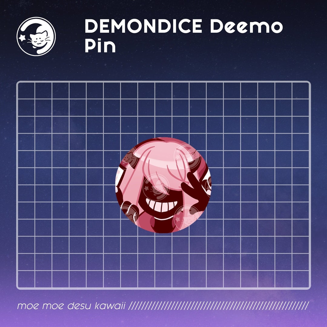 DEMONDICE Deemo Pin (1.5") - Etsy