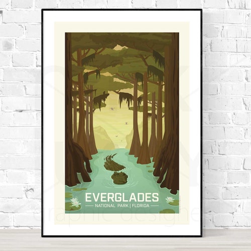 Everglades National Park Premium Matte Posters - Etsy