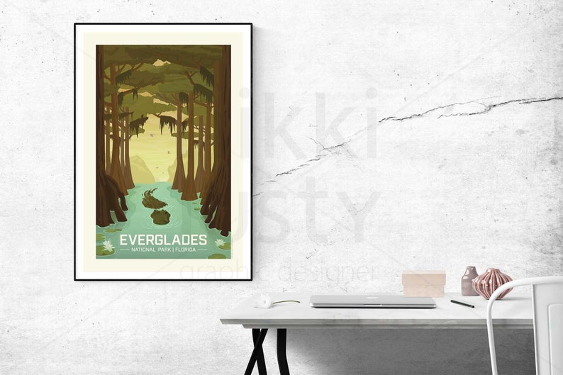 Everglades National Park Premium Matte Posters - Etsy