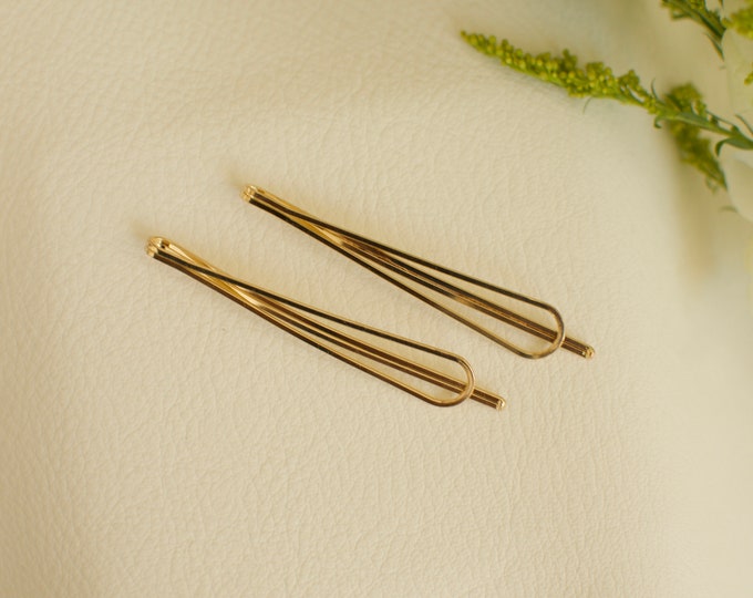 Hair Clips Hair Accessories Minimalist Hair Pin Bobby Pins - Etsy