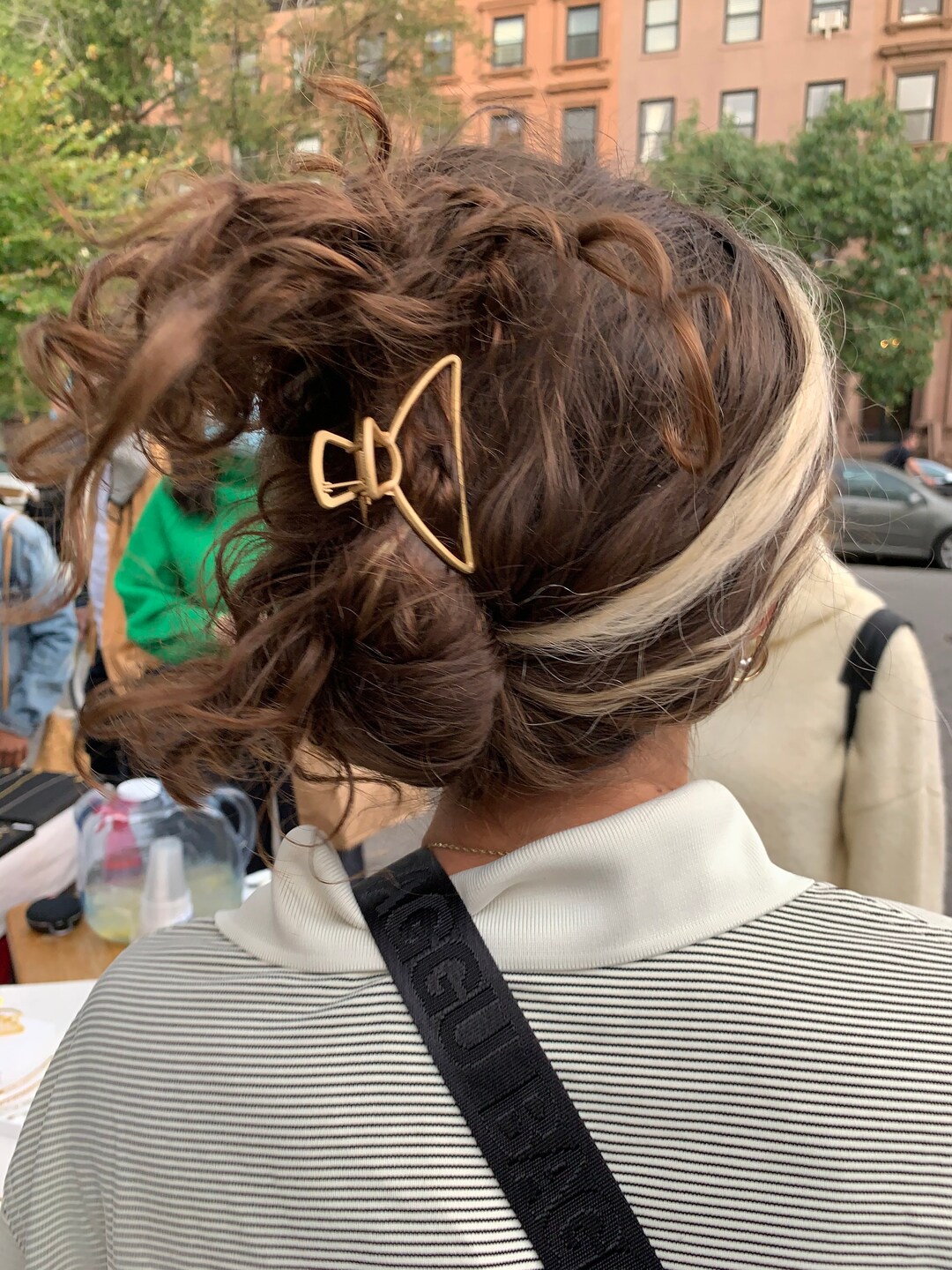 Medium Metal Claw Hair Clip, Jaw Clip Barrette, Silver Rose Gold or ...