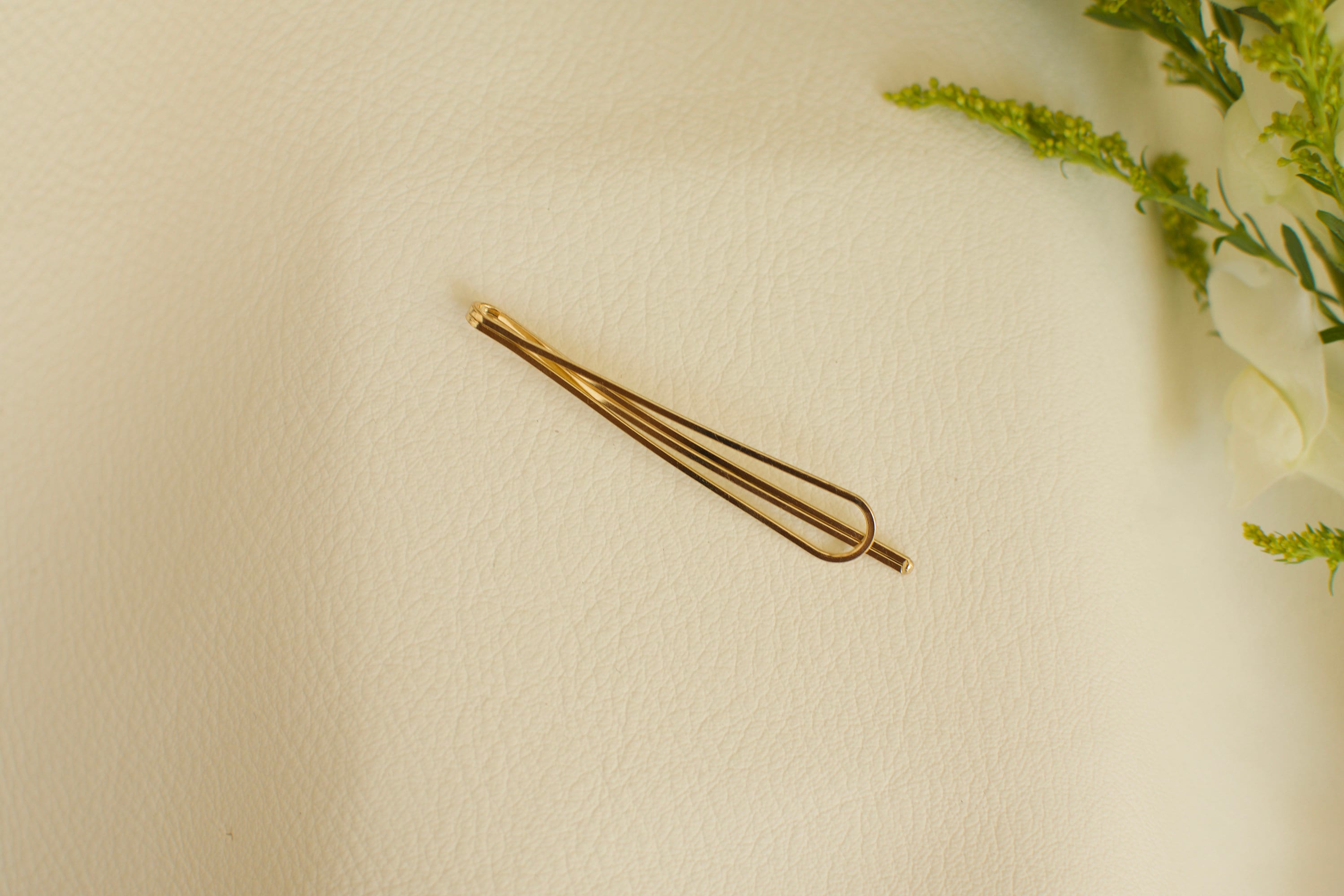 2 Pc Minimalist Bobby Pin Geometric Shape Barrette Gold or - Etsy