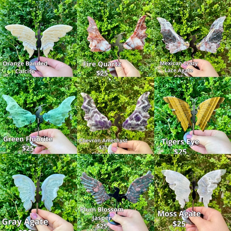 Crystal Wings - Etsy