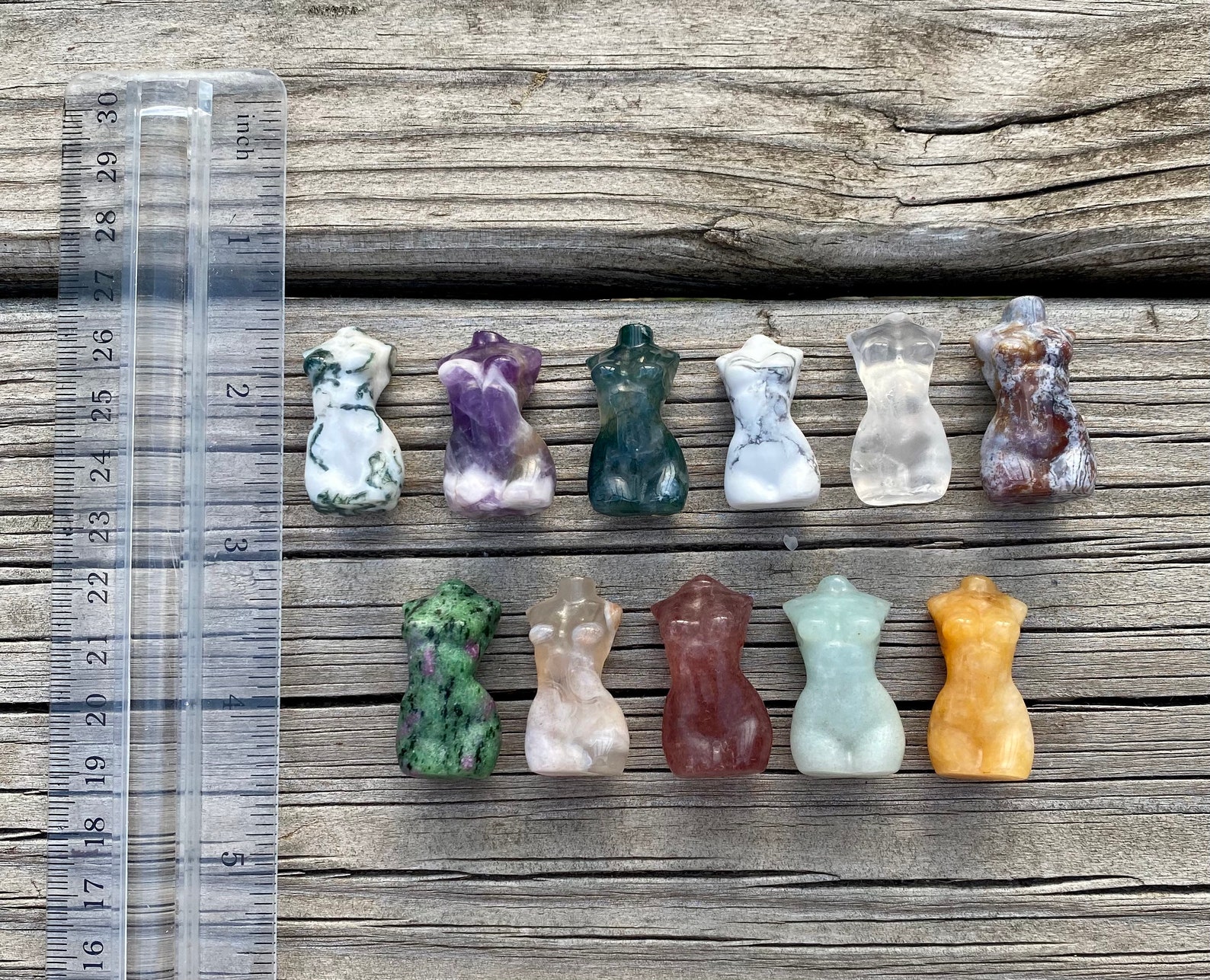Mini Goddess Bodies-choose Your Gem Type - Etsy