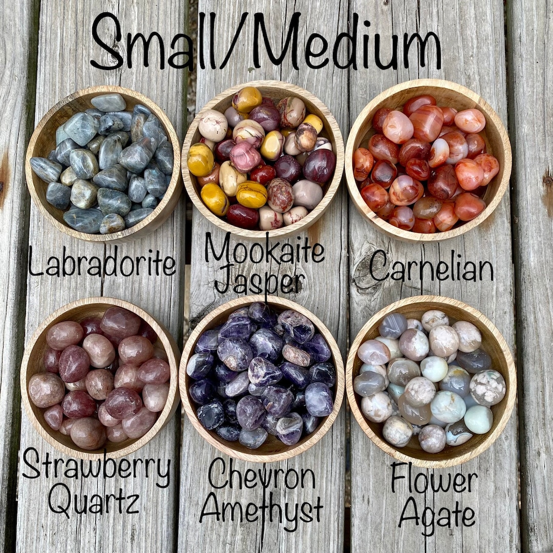 Crystal Tumbles| Choose Your Size - Etsy