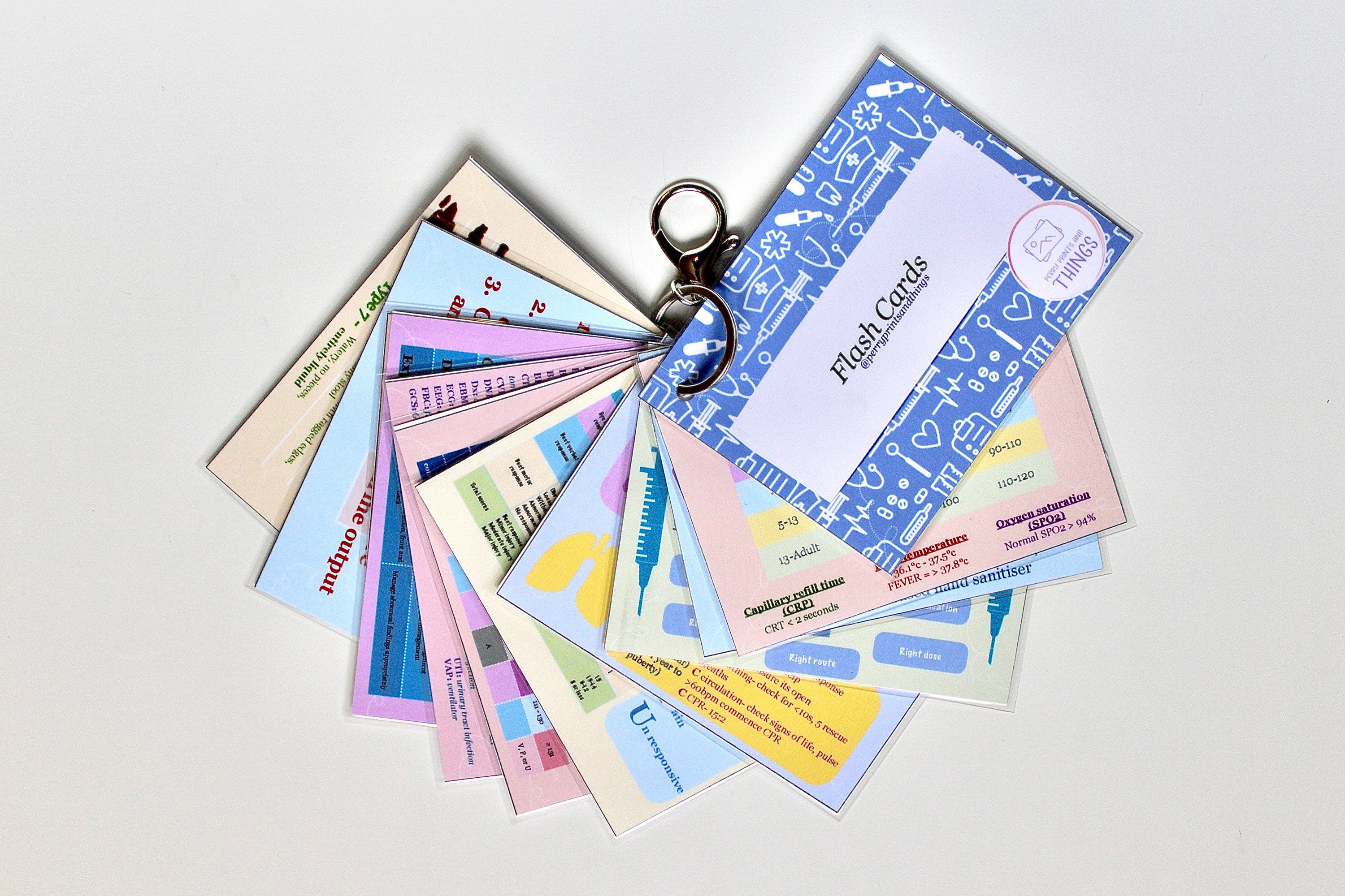 Placement Hospital Nurse Flashcards Healthcare Professional PDF - Etsy UK