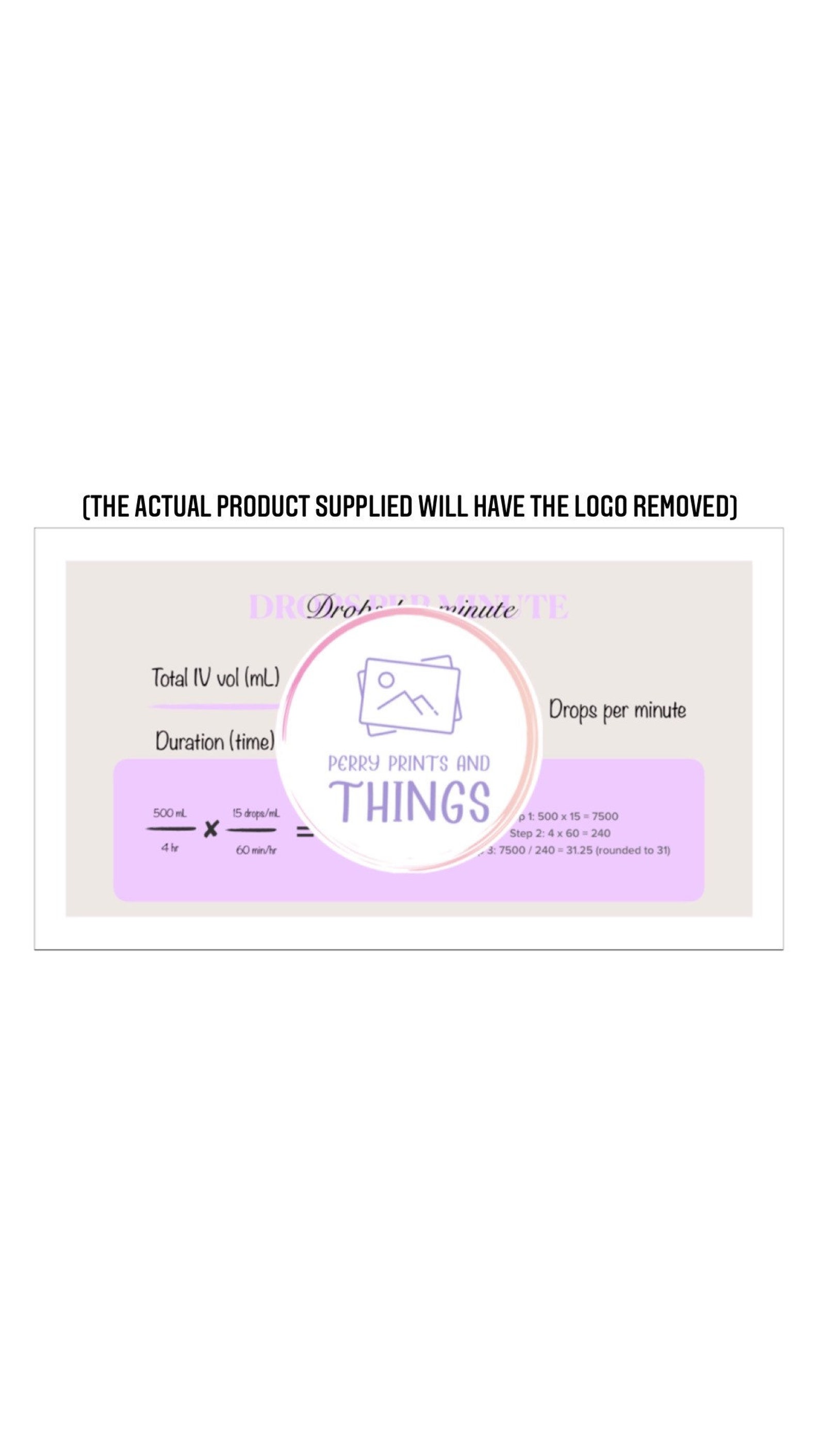 Flash Cards Drug/medicine Calculation Pocket Sized Cards Dosage ...