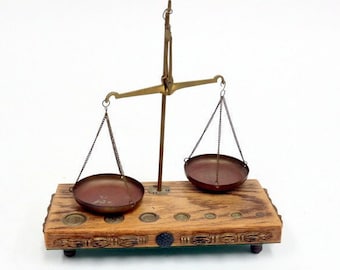 Antique Gold Scales - Etsy