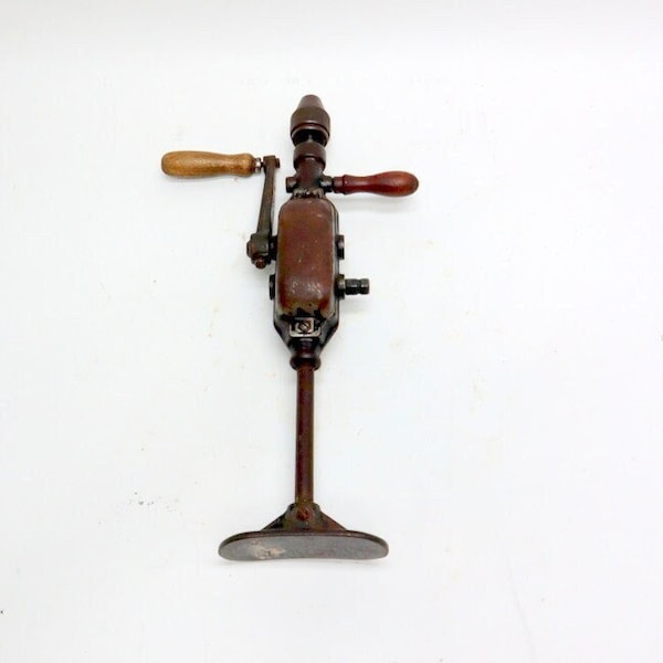 Antique Hand Drill - Etsy