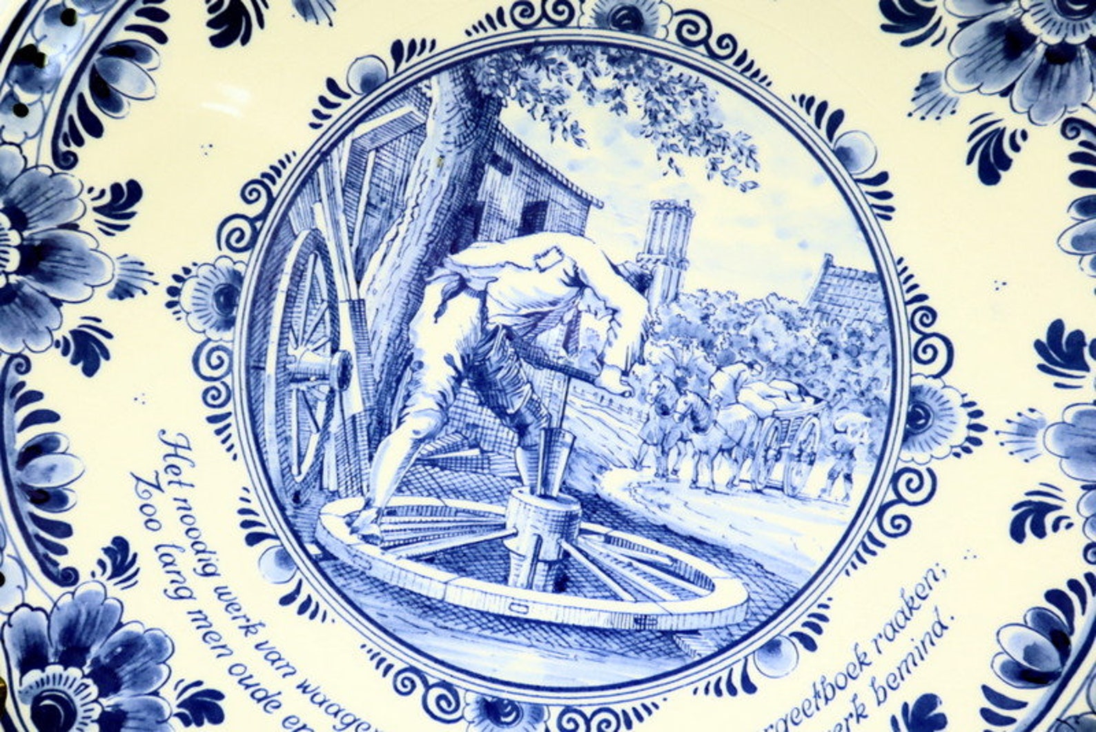 Rare Delft Blue Jubilee Sign 'daf Trucks Collectors Item | Etsy