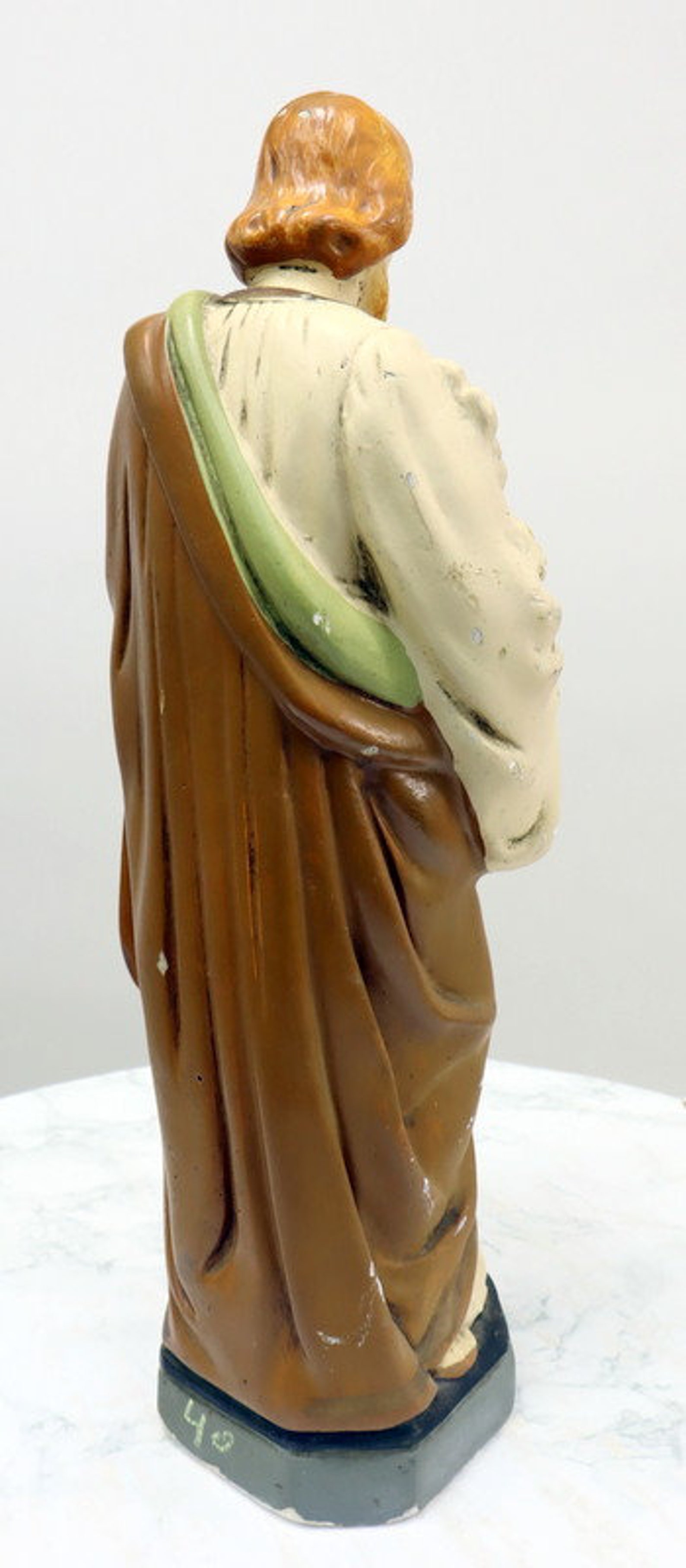 Antique Plaster Statue of Saints. | Etsy