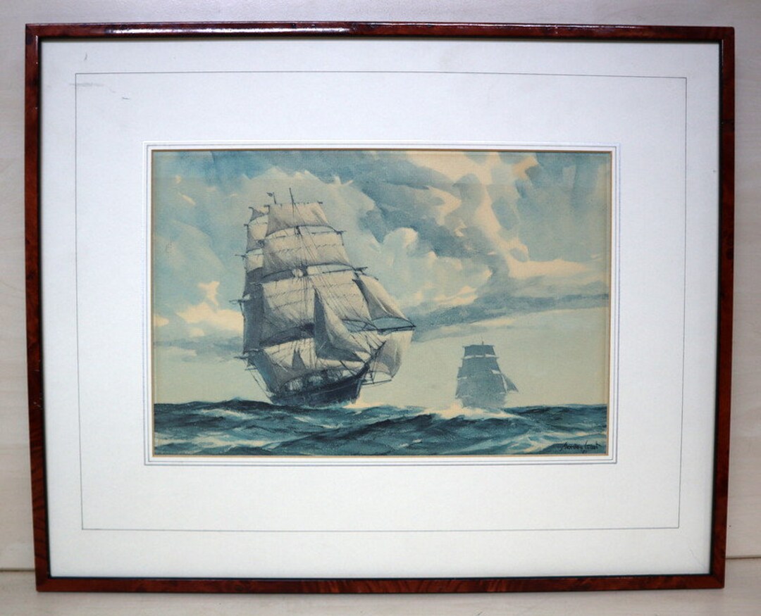 Antique Etching Print, Signed by Artist - Etsy