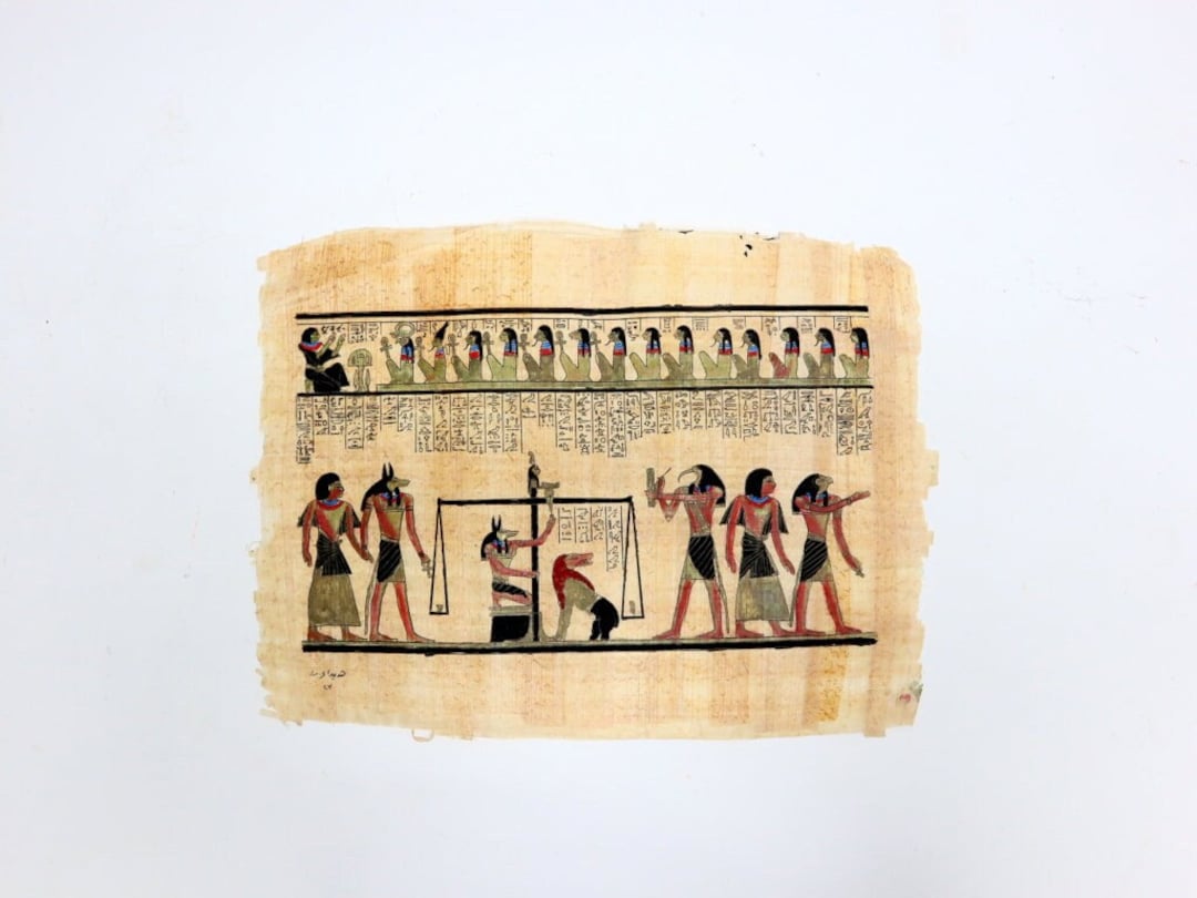 Original Papyrus Painting, Signed by Artist - Etsy