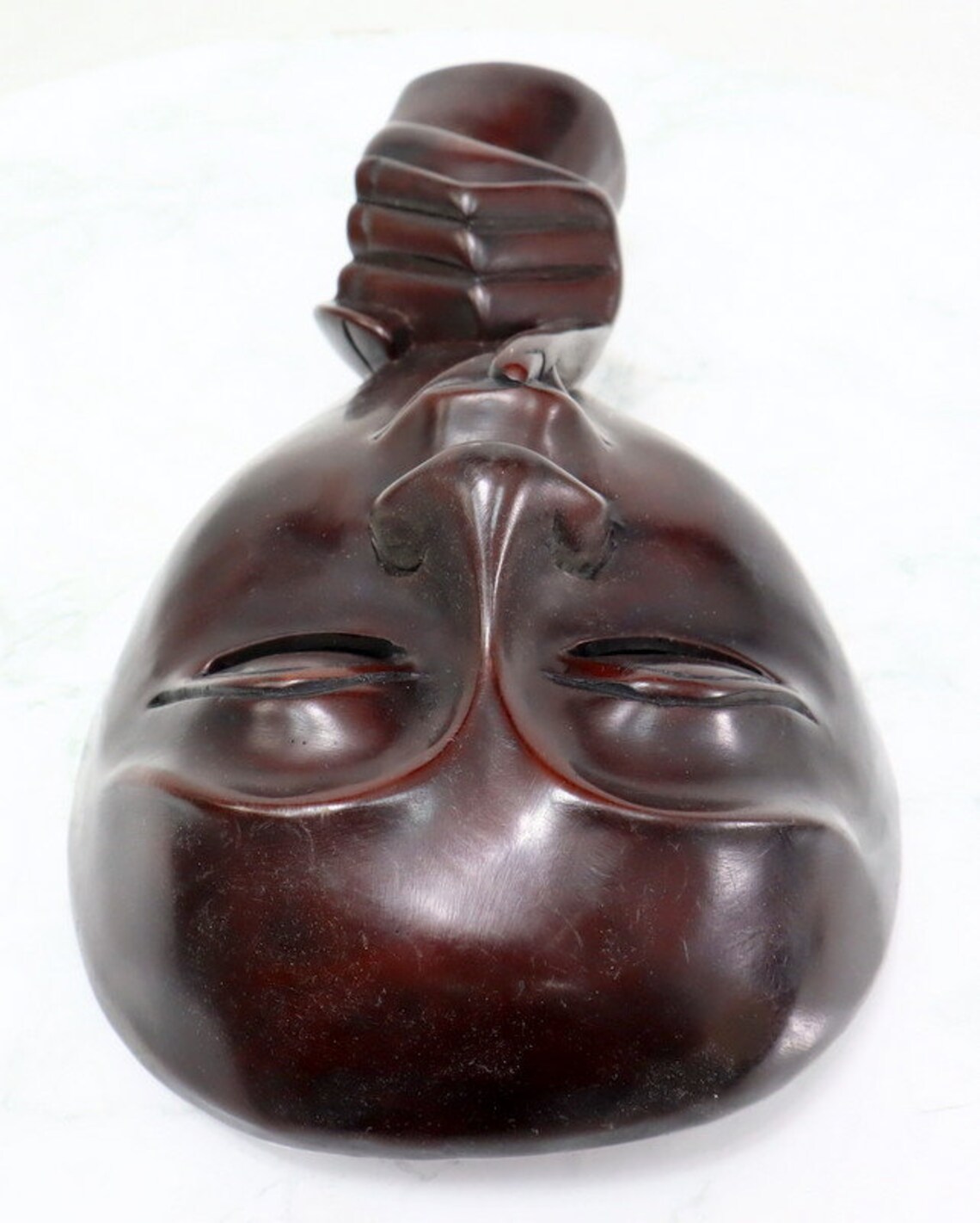 Ceramic Statue of a silent Figure. - Etsy