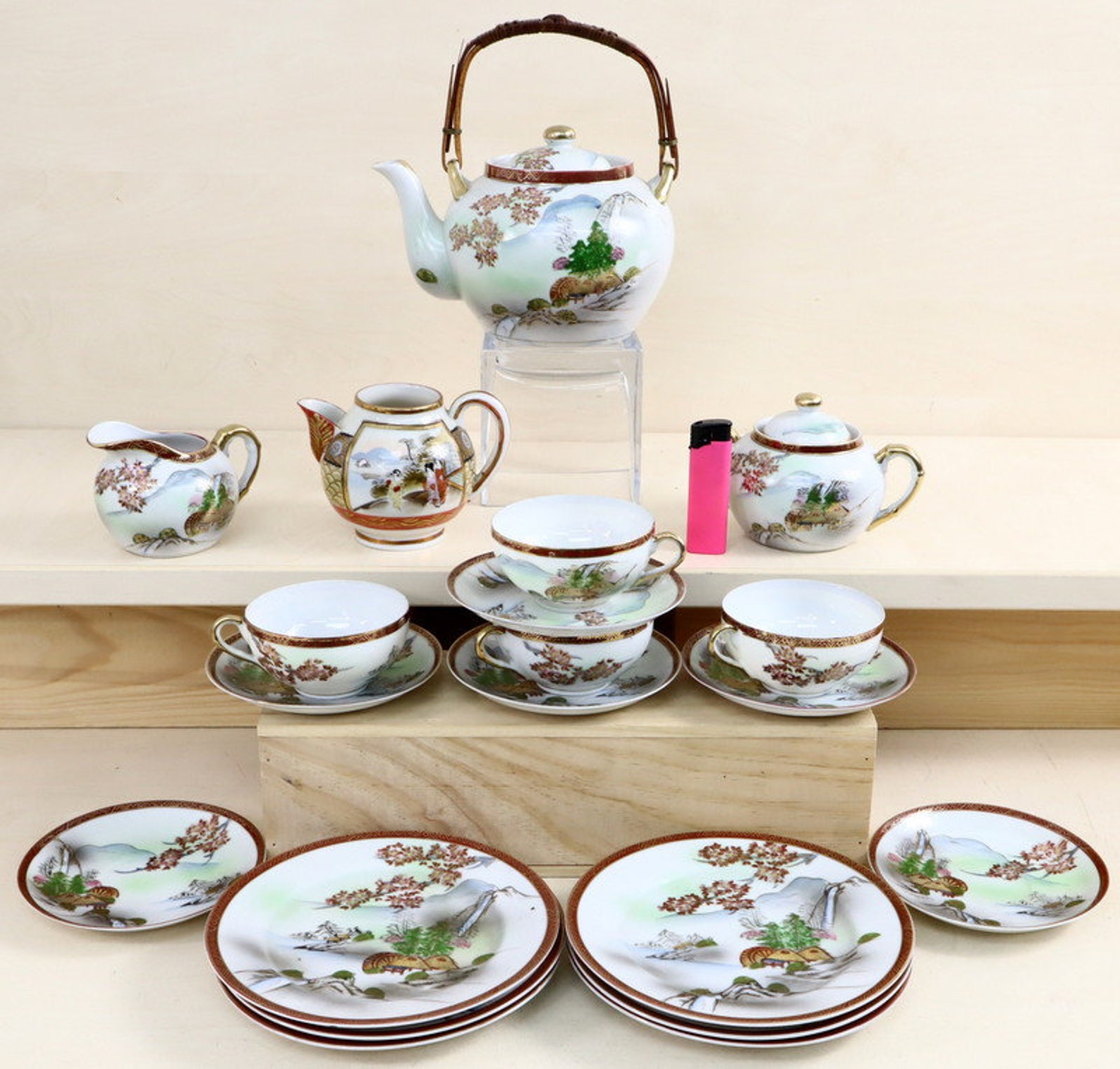 Antique Chinese Porcelain Tableware Hand Painted - Etsy