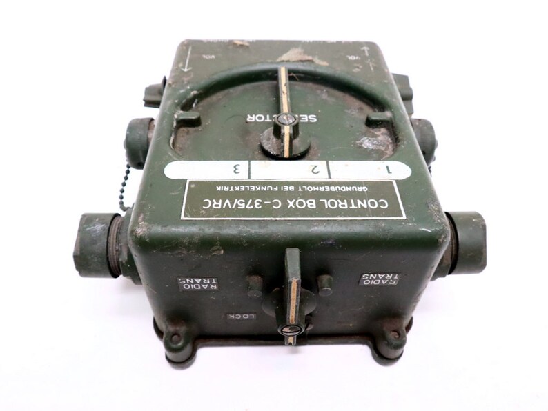 Telefunken WWII Military Control Box C-375/VRC. - Etsy