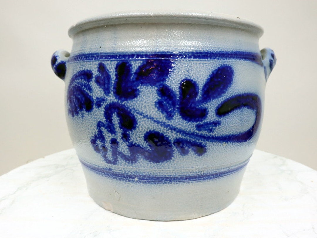 Antique cologne Pot, Glazed Waterproof Stoneware Pot. - Etsy