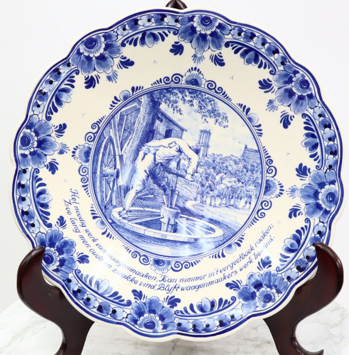 Rare Delft Blue Jubilee Sign 'daf Trucks Collectors Item | Etsy