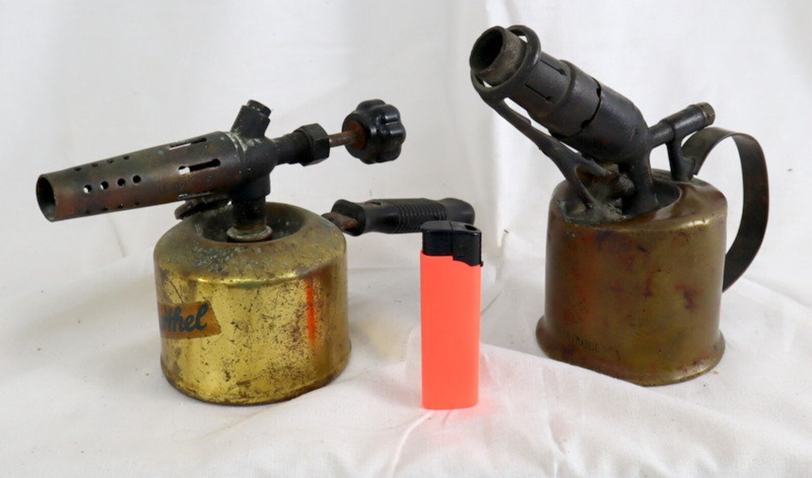 Two antique copper gas burners. In used condition. For - Etsy Nederland
