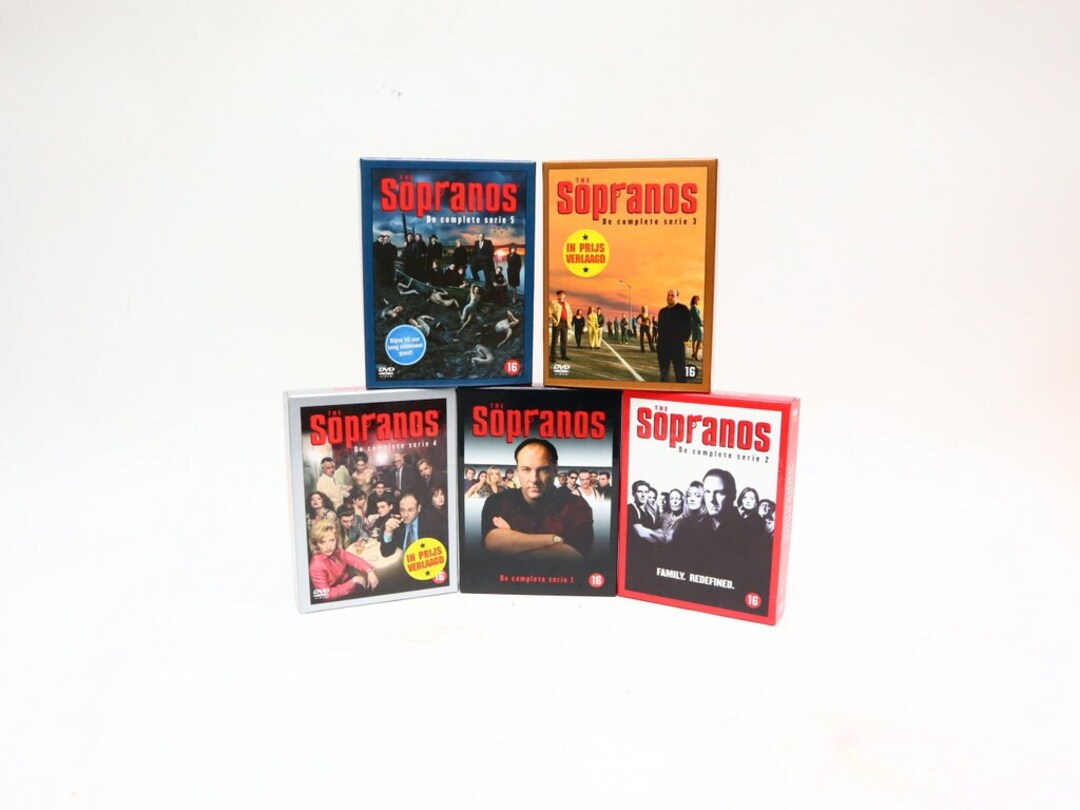 SOPRANOS Complete Series, 5 DVD Boxes X 4 Dvds per Box - Etsy