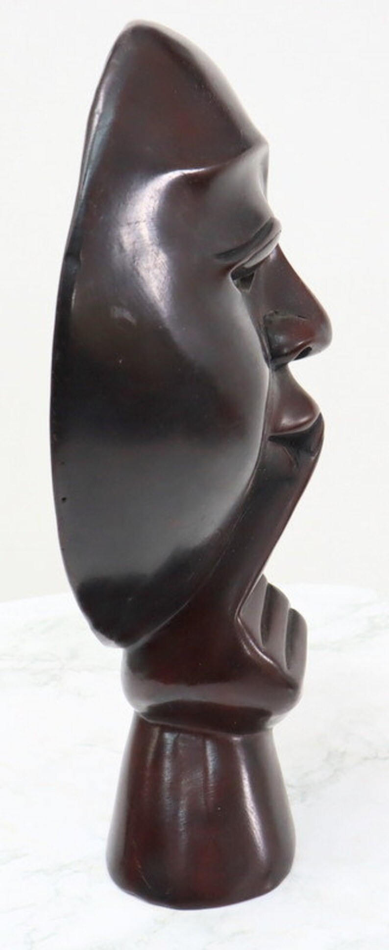 Ceramic Statue of a silent Figure. | Etsy