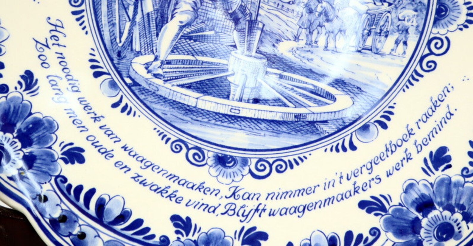 Rare Delft Blue Jubilee Sign 'daf Trucks Collectors Item | Etsy