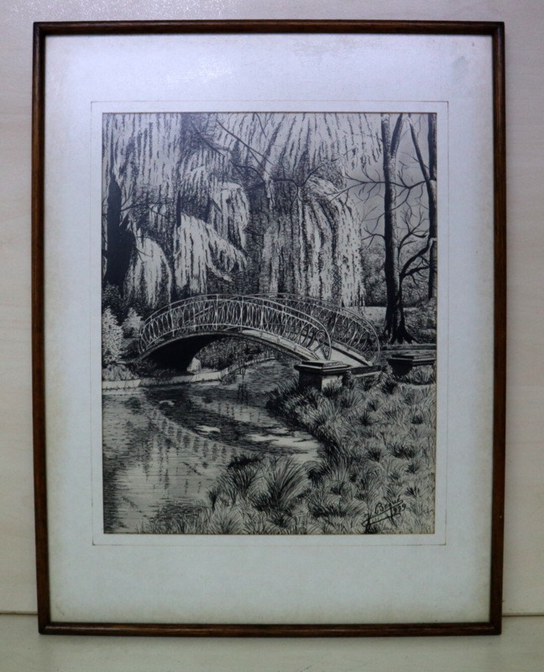 Antique Etching Print, Signed by Artist - Etsy