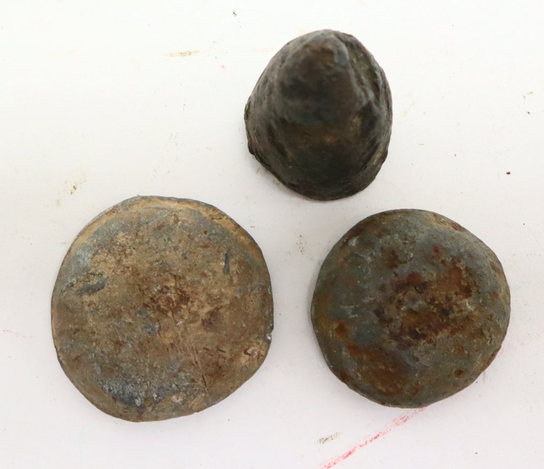 Three Antique Lead Weights (clock Pendulum Weights) - Etsy