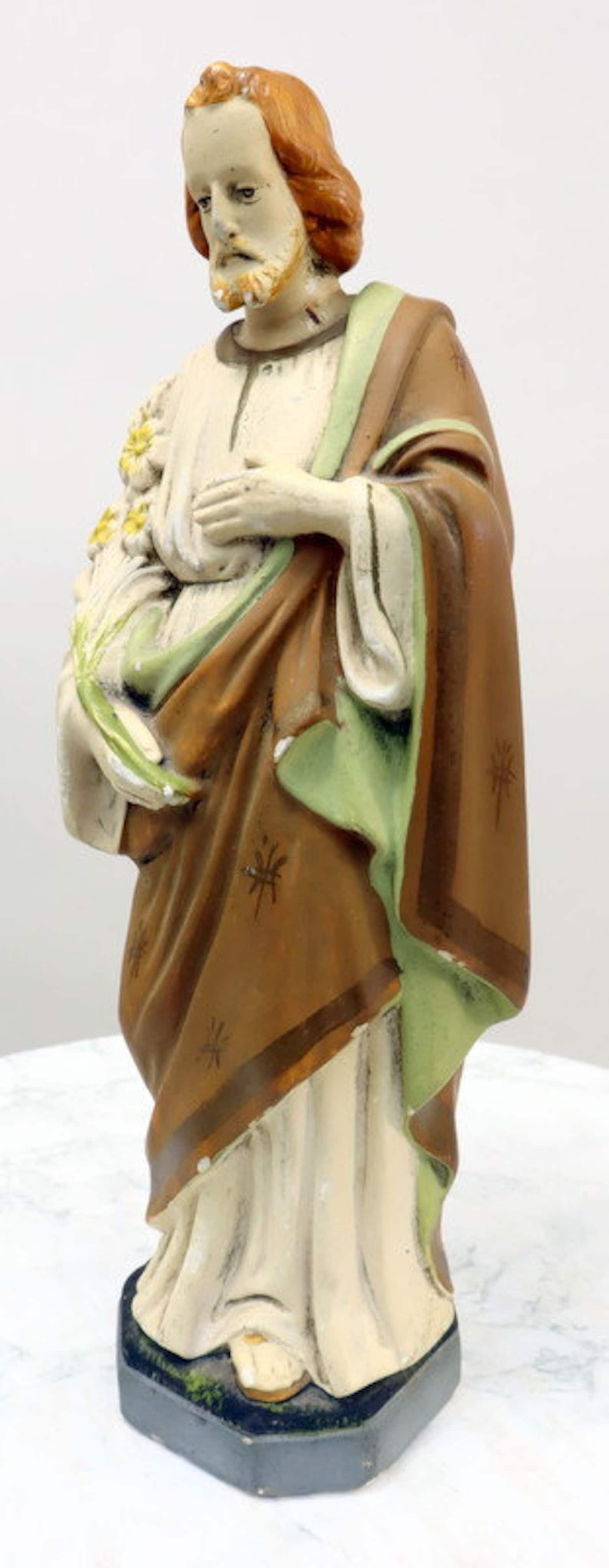 Antique Plaster Statue of Saints. | Etsy