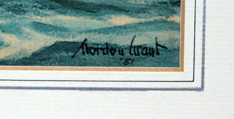 Antique Etching Print Signed by Artist | Etsy