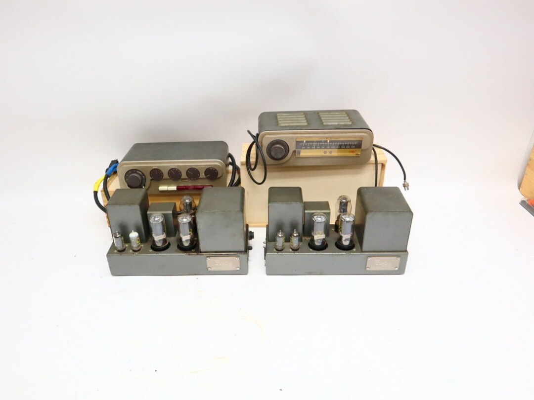 QUAD II Set 2 X Amplifier, FM Tuner and Quad 22 Control Unit - Etsy