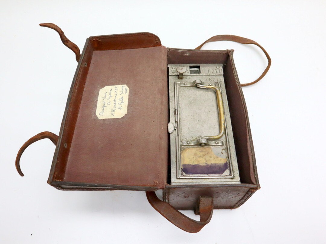 Antique Pigeon Clock in Leather Box H. Lamp & J. Jacobs, 8 Jewels - Etsy