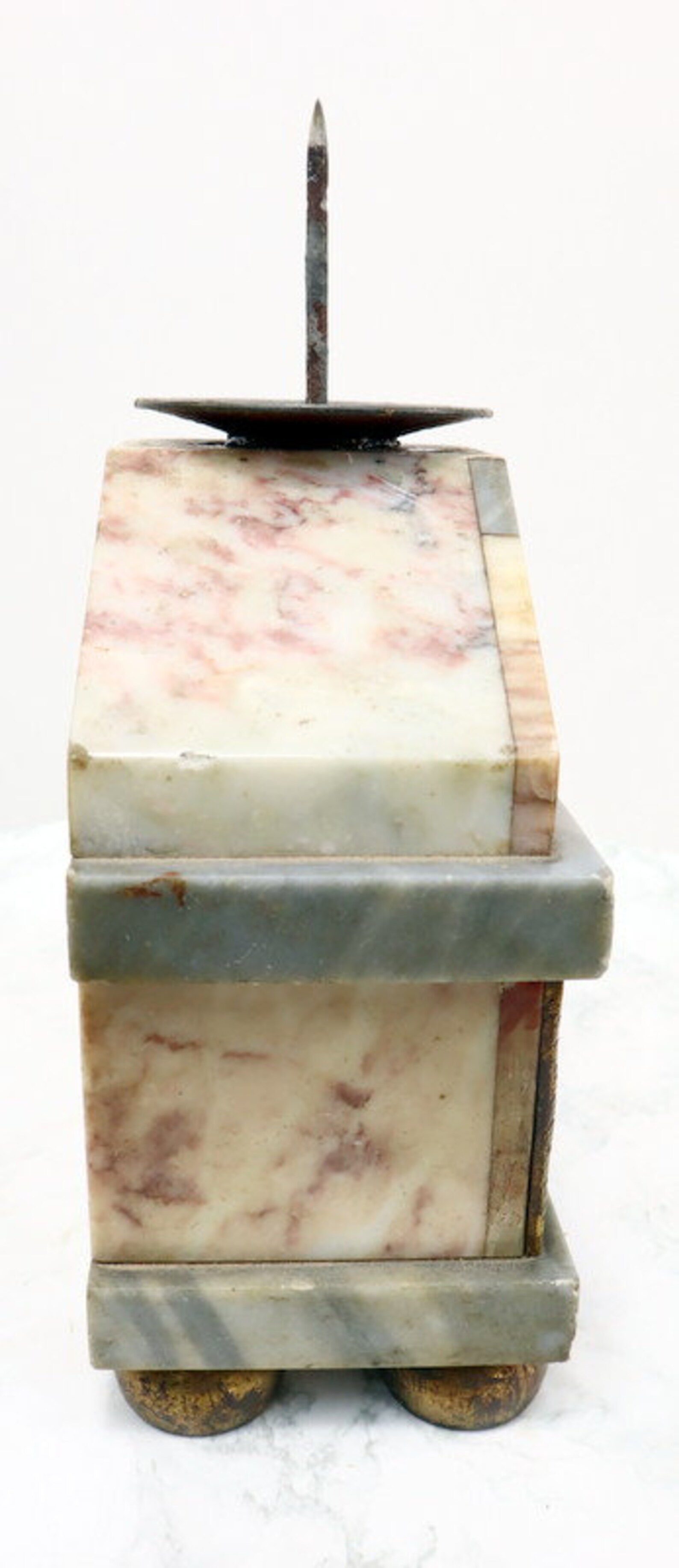 Antique Marble Candle Holder. - Etsy Singapore