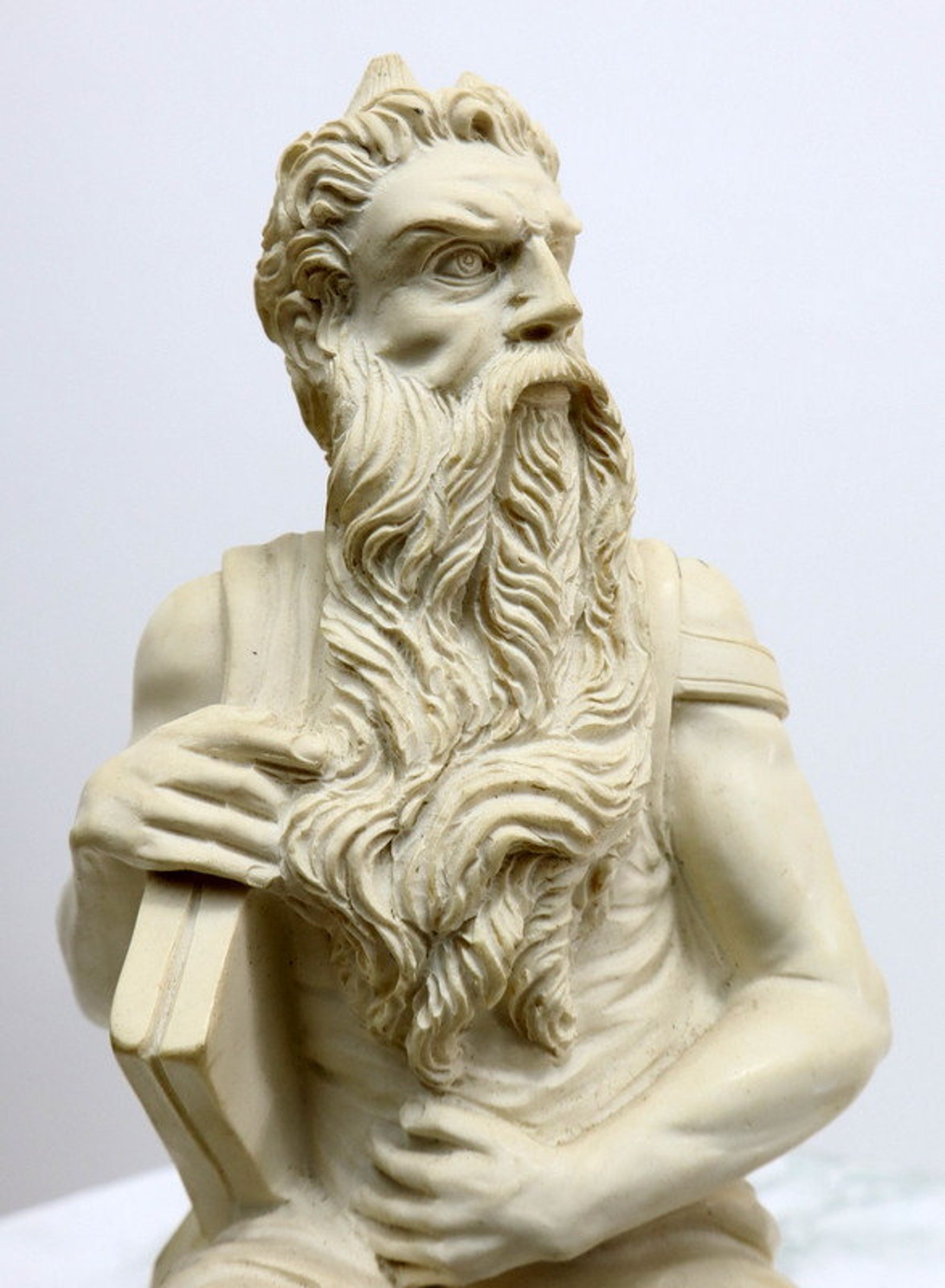 A. Giannetti Vintage Marble Statue of Moses - Etsy