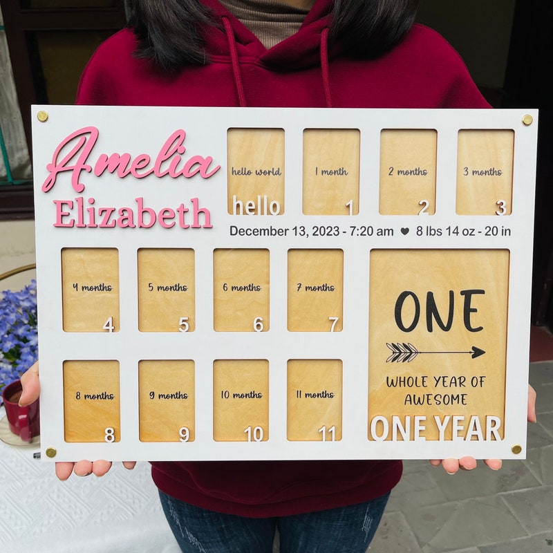 Monthly Pictures - Etsy