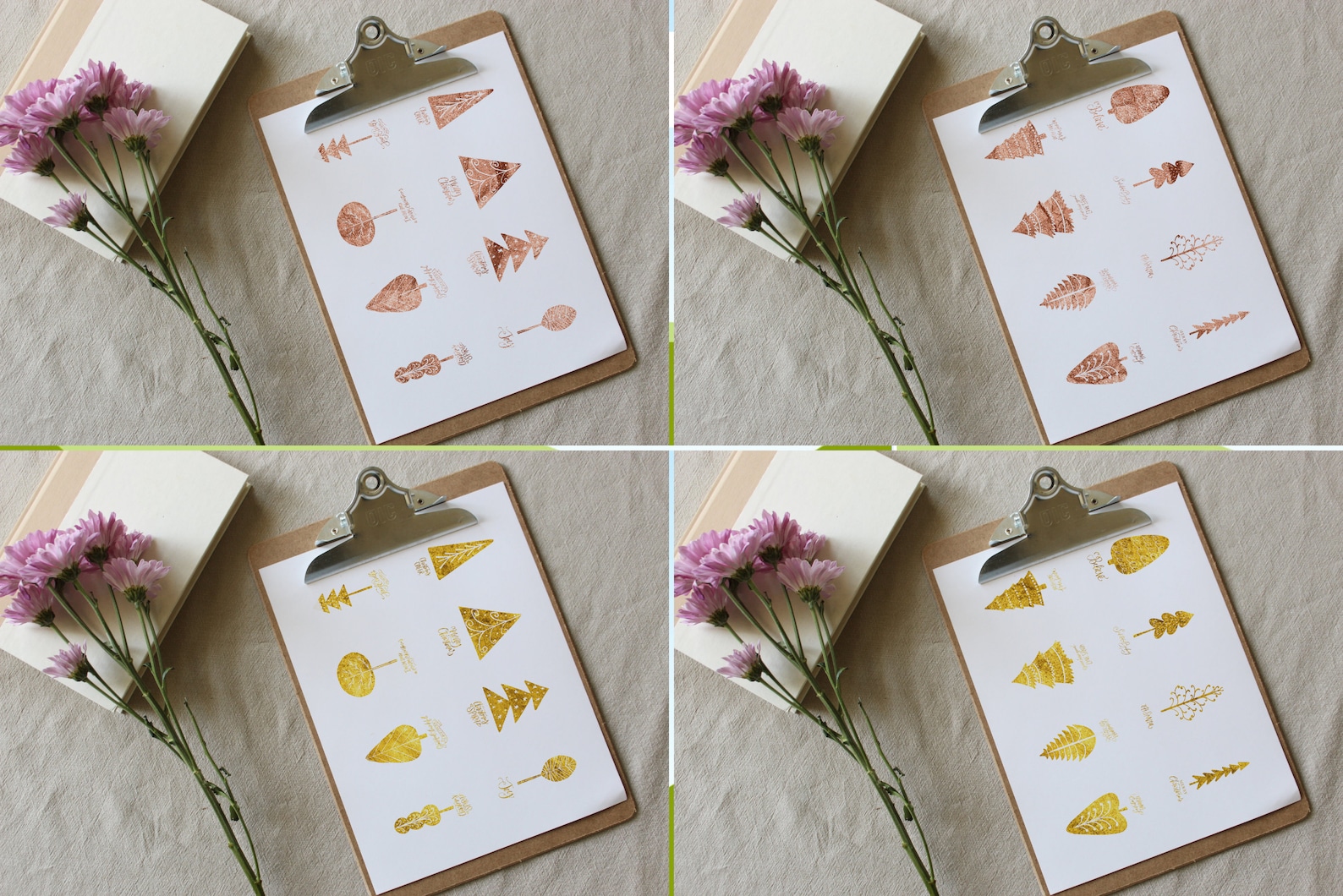 Printable Gift Tags Variety Pack, Avery Template 22802 Bundle ...