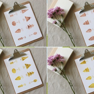 Printable Gift Tags Variety Pack, Avery Template 22802 Bundle ...